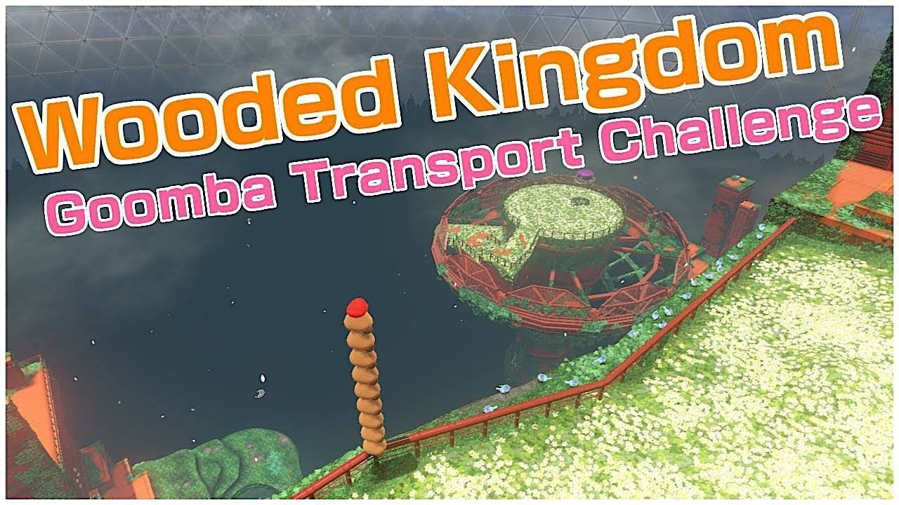 WOODED KINGDOM - GOOMBA TRANSPORT CHALLENGE | Super Mario Odyssey - YouTube