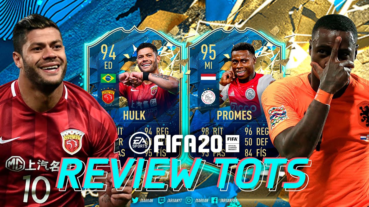PROMES 95 TOTS & HULK 94 TOTS REVIEW! ¿MERECEN LA PENA? FIFA 20 ...