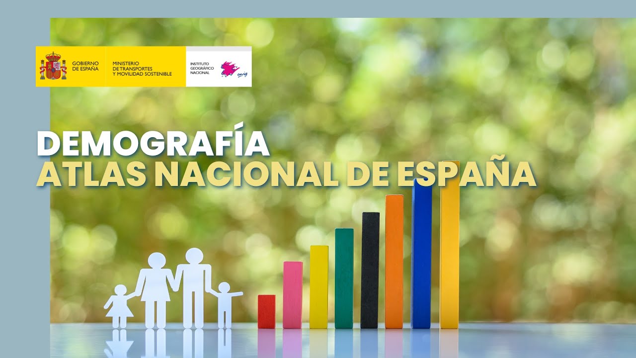 Demografía-Atlas Nacional de España-Instituto Geográfico Nacional - YouTube