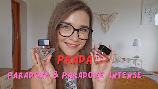 PRADA PARADOXE & PARADOXE INTENSE And a comparison of the fragrances, which one is better? #prada...