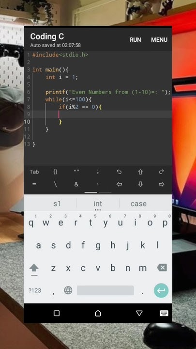 Display Even Numbers From 1 To 100 Using While Loop Logical Programming Shorts C