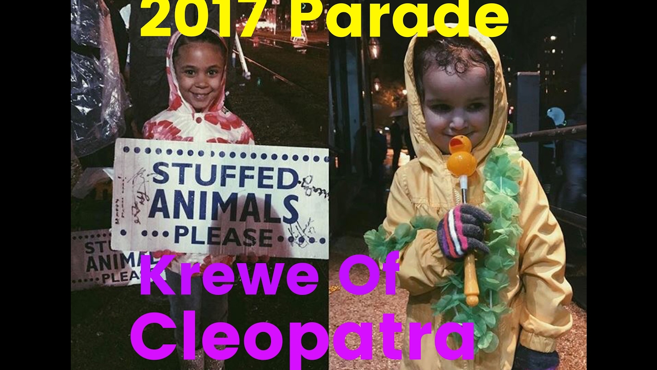 2017 Krewe of Cleopatra Parade New Orleans Mardi Gras - YouTube
