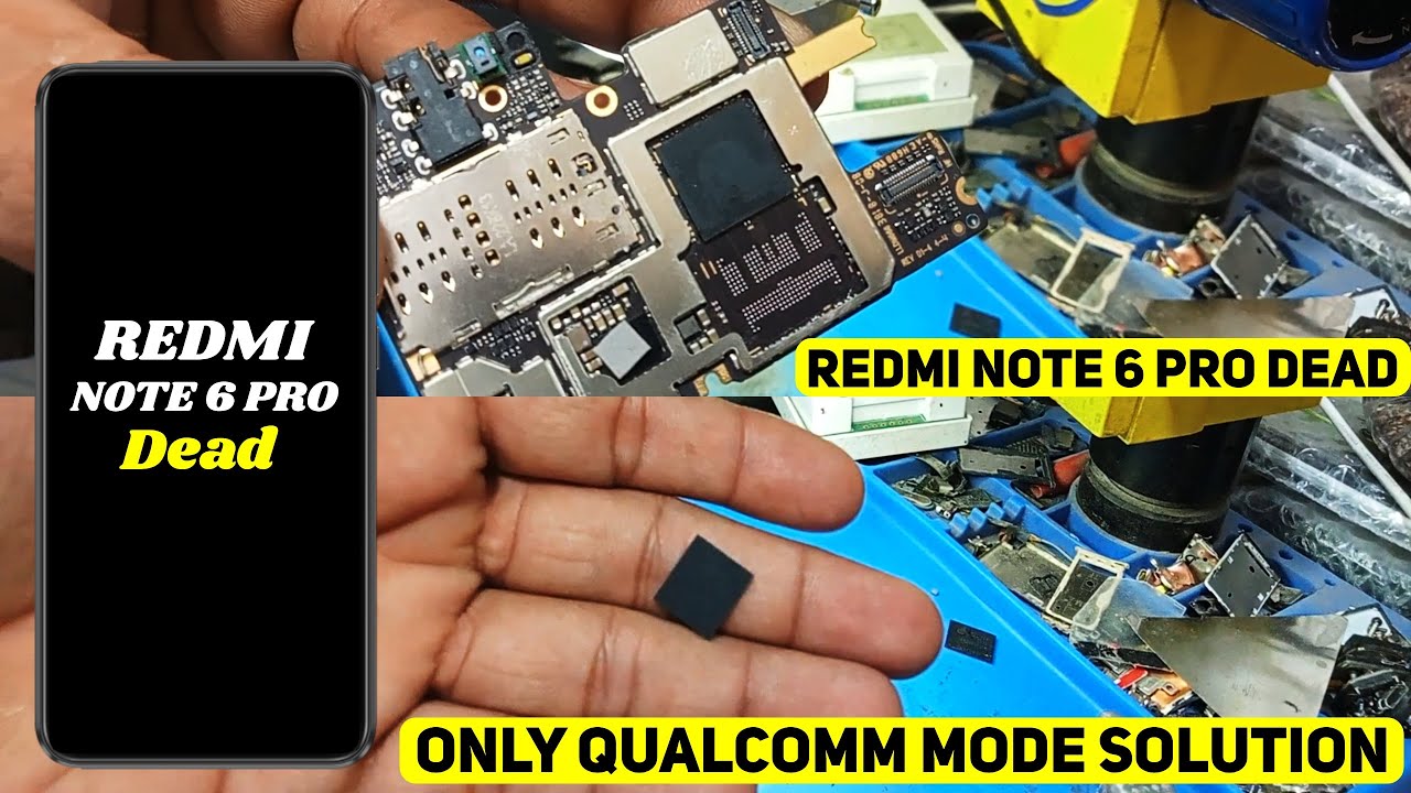 Redmi Note 6 Pro emmc repair | Redmi Note 6 Pro Dead Solution - YouTube