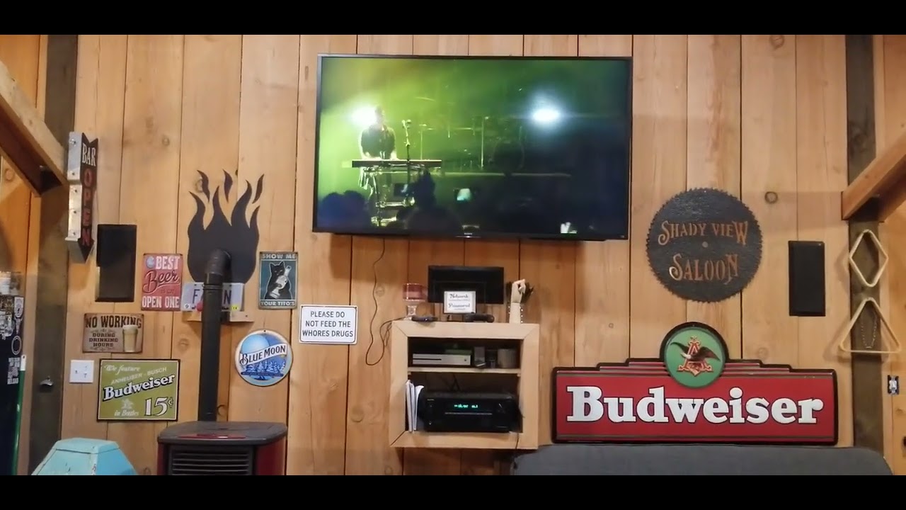 This How You Build A Man Cave! Old Saloon Style Man Cave. - YouTube