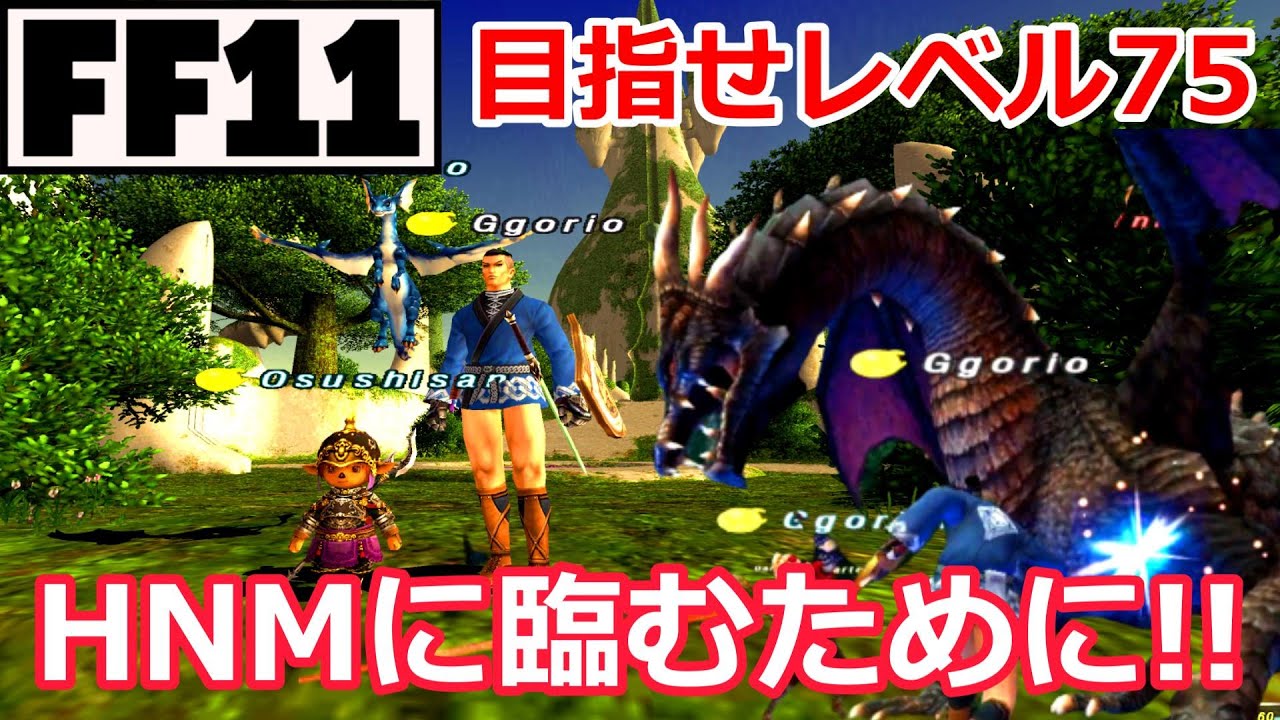 【FF11】HNMに臨むために75を目指す！！ - YouTube