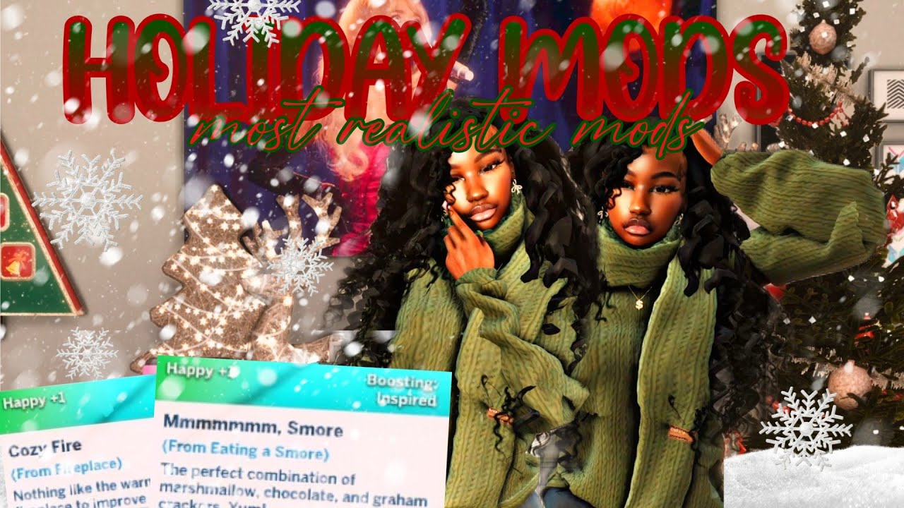 30+ MUST HAVE REALISTIC MODS & OVERRIDES | MUST HAVE CHRISTMAS HOLIDAY ...