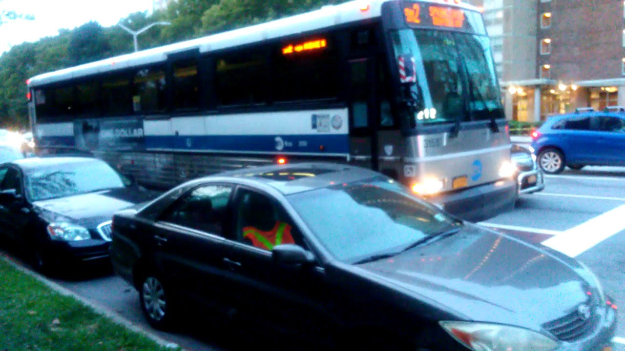 MTA MCI D4500 Bus BM2 is on task - YouTube