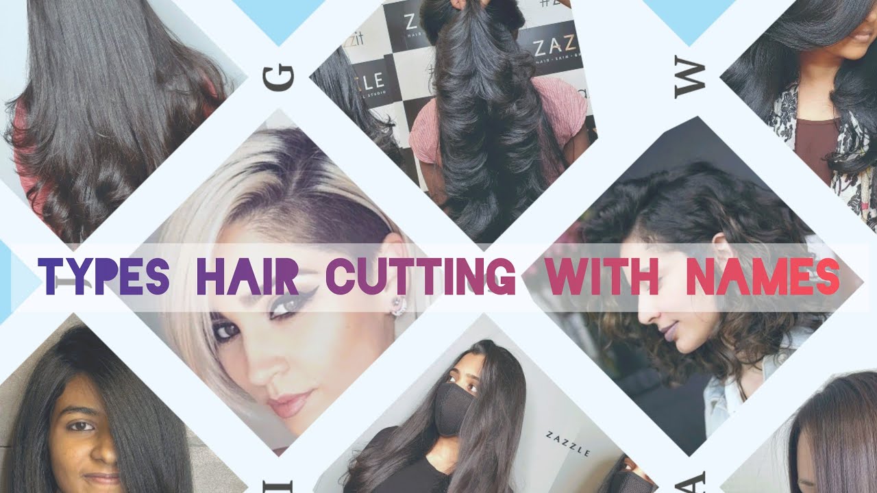 Types Of Haircuts For Girls With Name | Different Types Of Haircuts For ...
