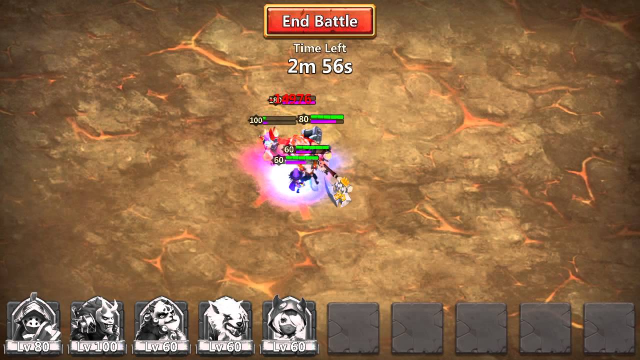 Castle Clash Event Challenge a Boss 1st Attempt - YouTube