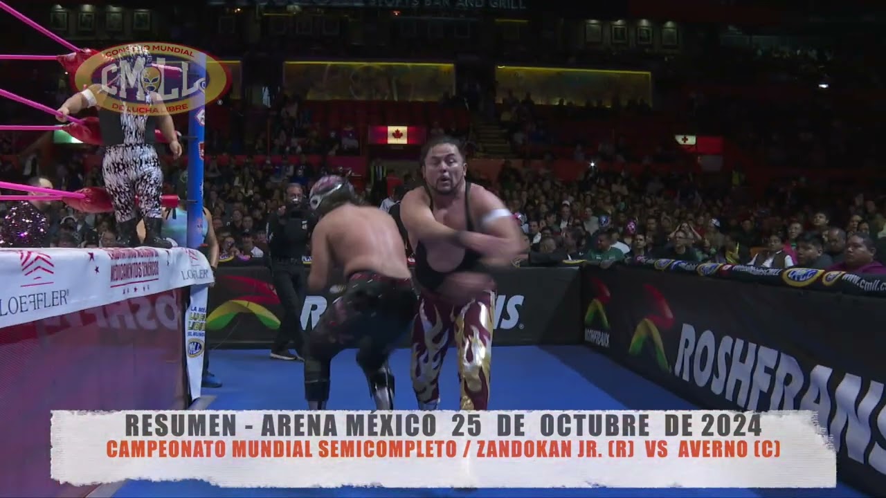 Resultados CMLL (Octubre 25, 2024) - Viernes Espectacular | Mundo Lucha Resultados CMLL (Octubre 25, 2024) - Viernes Espectacular | Mundo Lucha