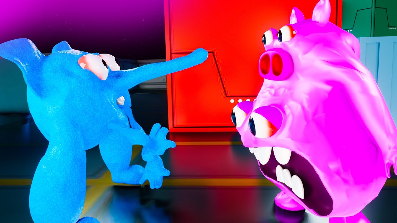 Coach Pickles VS Chef Pigster ! (Garten Of Banban 3 Animation) - YouTube