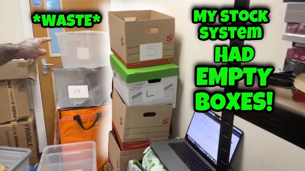 Having 10 Empty Boxes In The eBay Stock System Is WILD - YouTube
