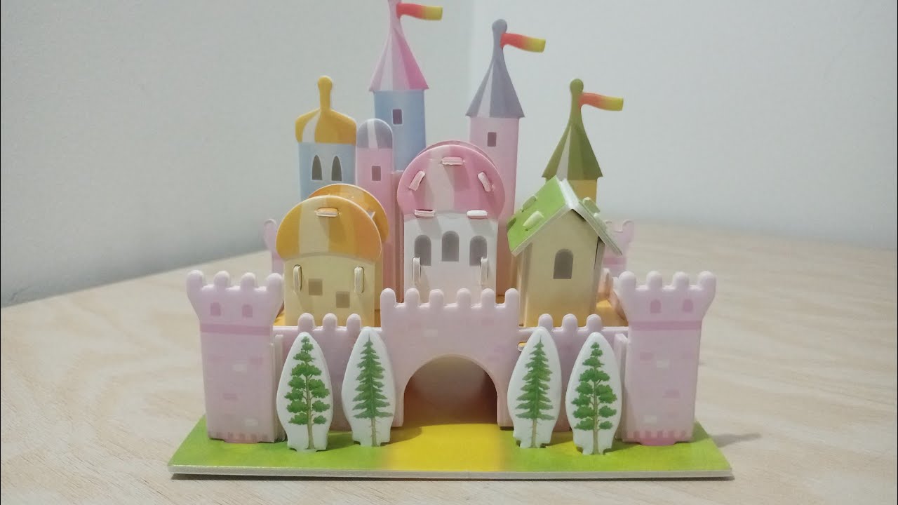 Princess Castle Making ASMR - YouTube