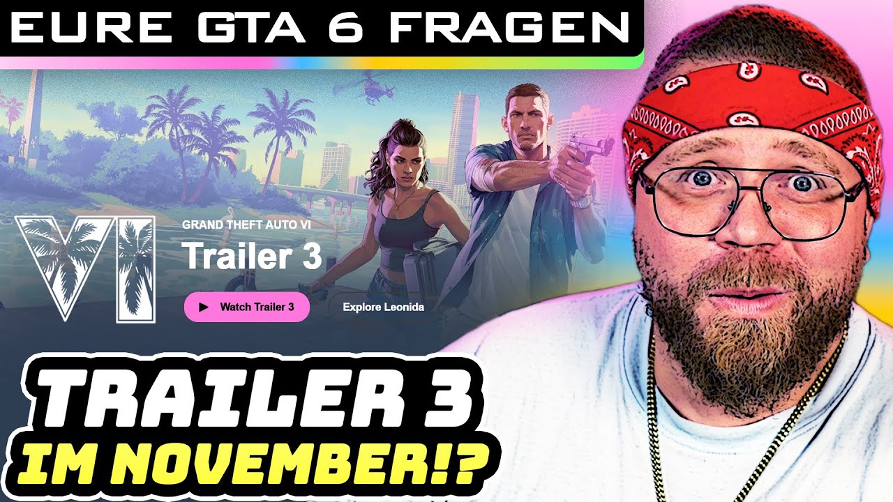 GTA 6 TRAILER 3 IM NOVEMBER!? 🤔 Pre Order & Marketing Start? + State Of ...