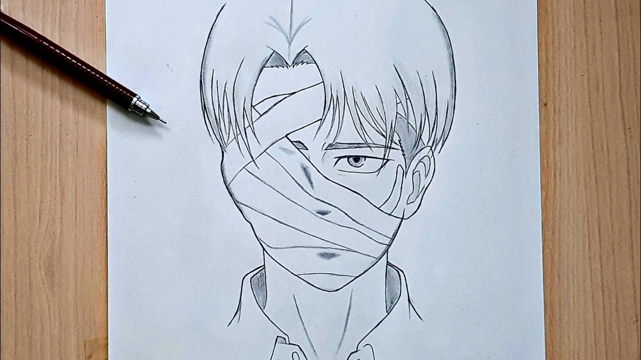 How to draw Levi Ackerman | Attack On Titan | Levi Easy Step by step ...