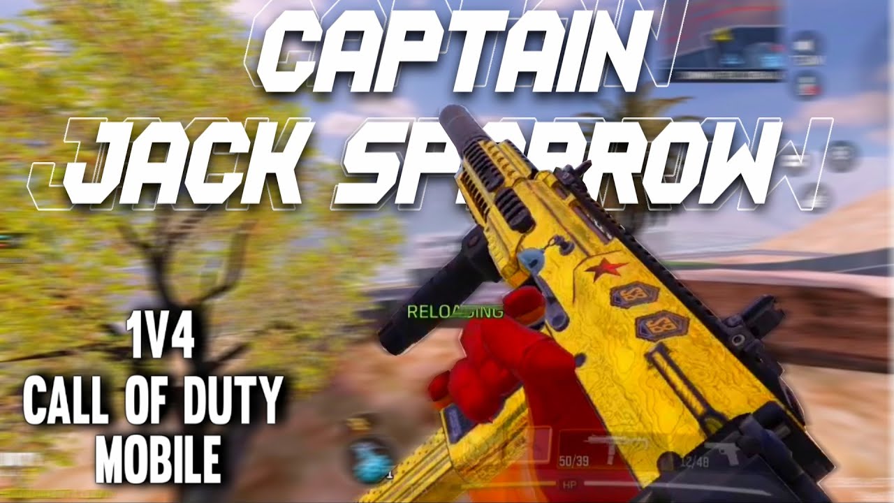 Captain Jack Sparrow x Cod Mobile ️/ 1v4 Search & Destroy Cod Mobile ...