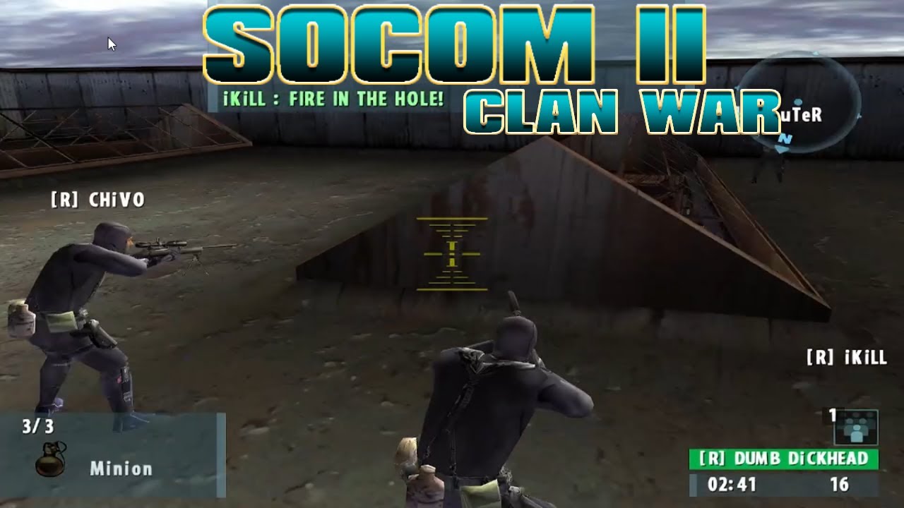 Clan War WIN vs nYz Chain Reaction & Crossroads SOCOM 2 *How To Play In ...