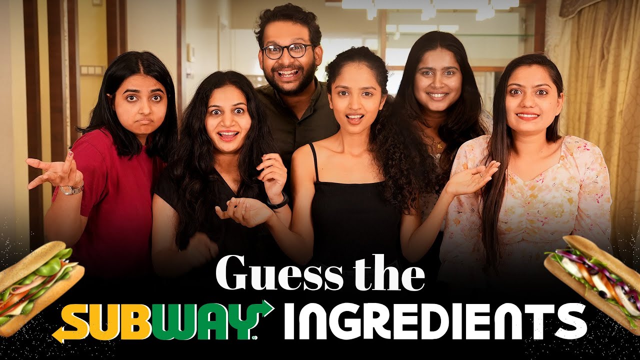 Guess the SUBWAY Ingredients Challenge 🥪😂 | Mad For Fun - YouTube