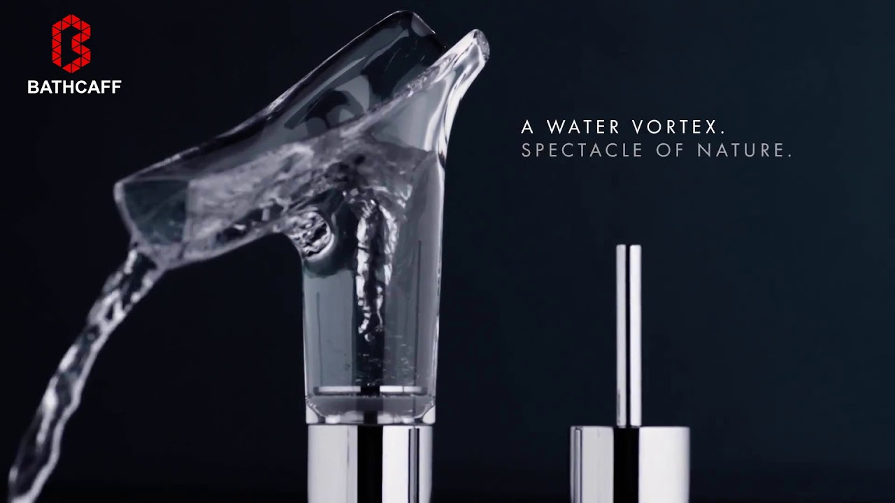 AXOR Starck V | Glass bathroom mixer - YouTube
