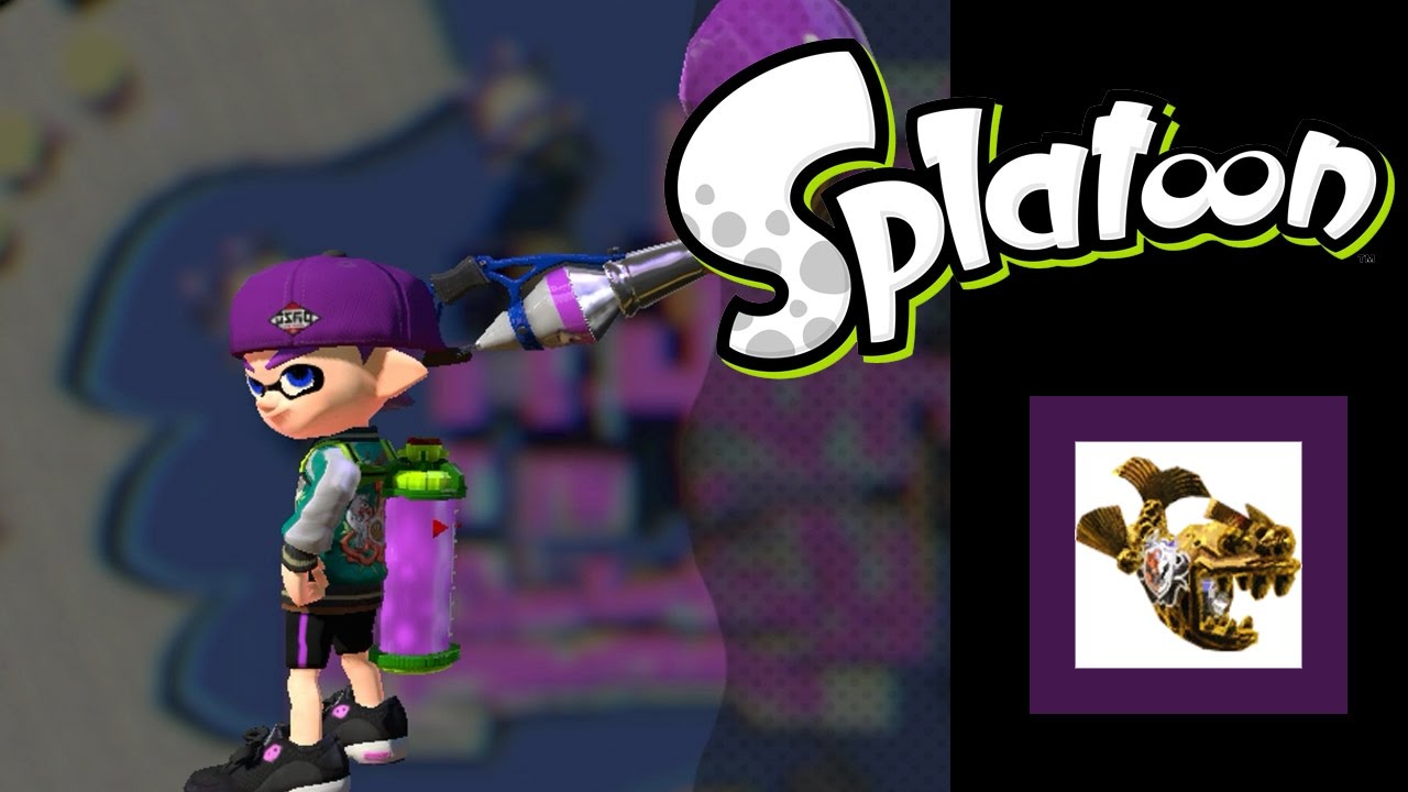 Splatoon - Rainmaker - Inkbrush - YouTube