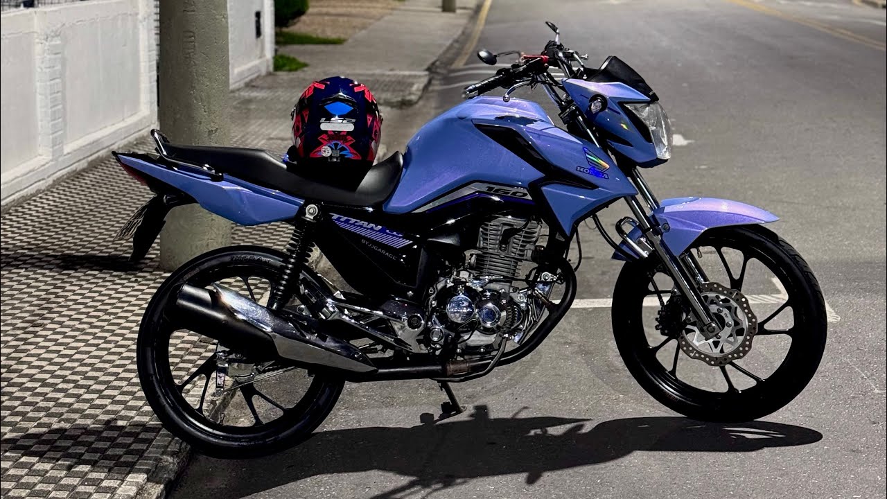 TESTEI MINHA TITAN 160 COM ESCAPE 100% ORIGINAL | ENGARUPADO EM 🚀 - YouTube