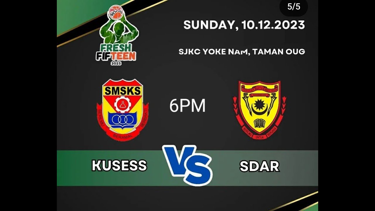 FRESH Fifteen KUSESS vs SDAR - 10/12/2023 - YouTube