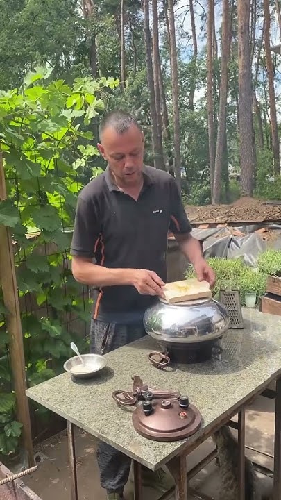 Казан без копоти #юмор #wood #казан #дача #сад #diy - YouTube