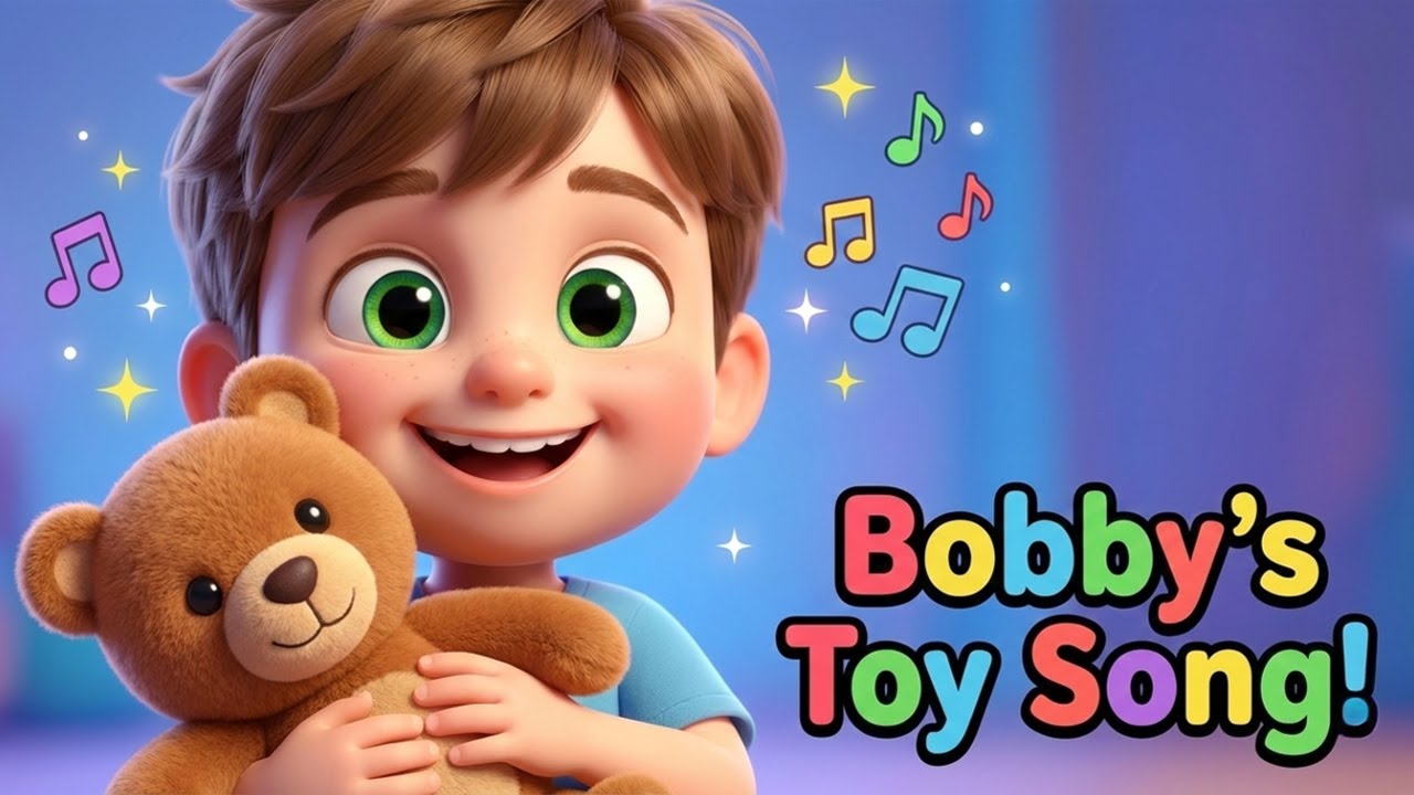 Bobby Plays with Toys 🧸 | Kids Cartoon Poem - YouTube