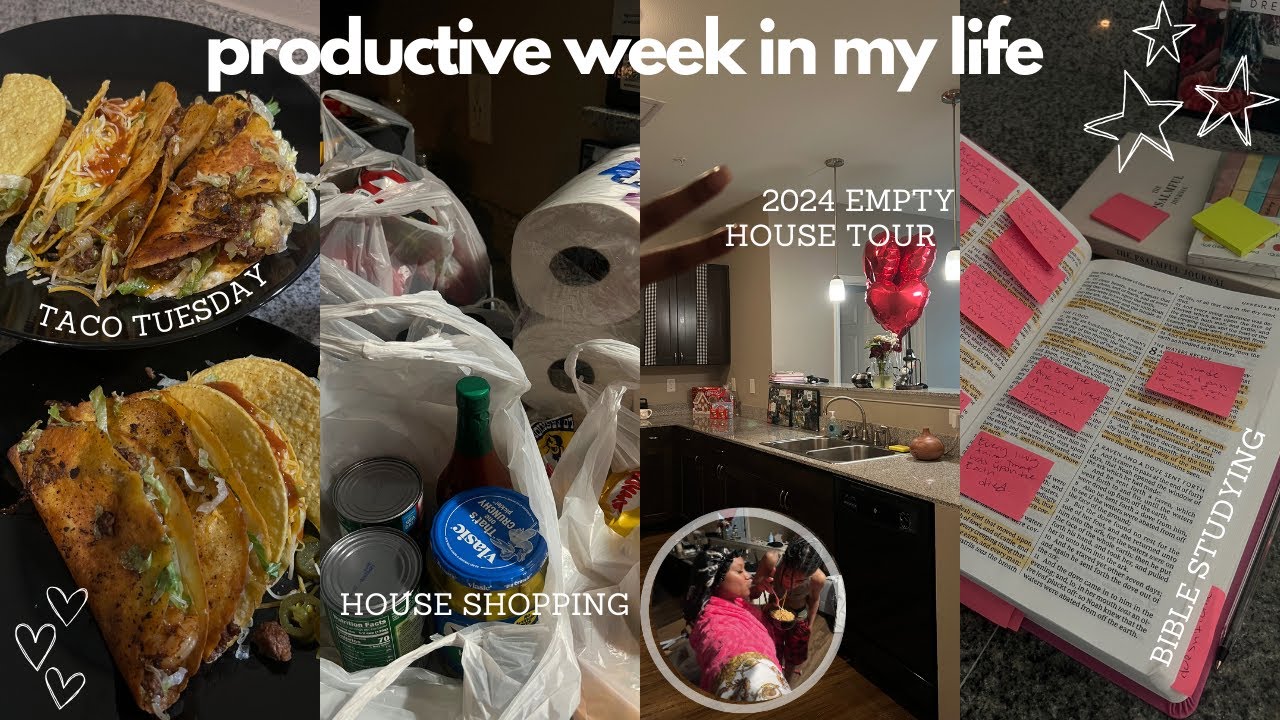 productive week in my life (empty apartment tour + cooking + packing ...