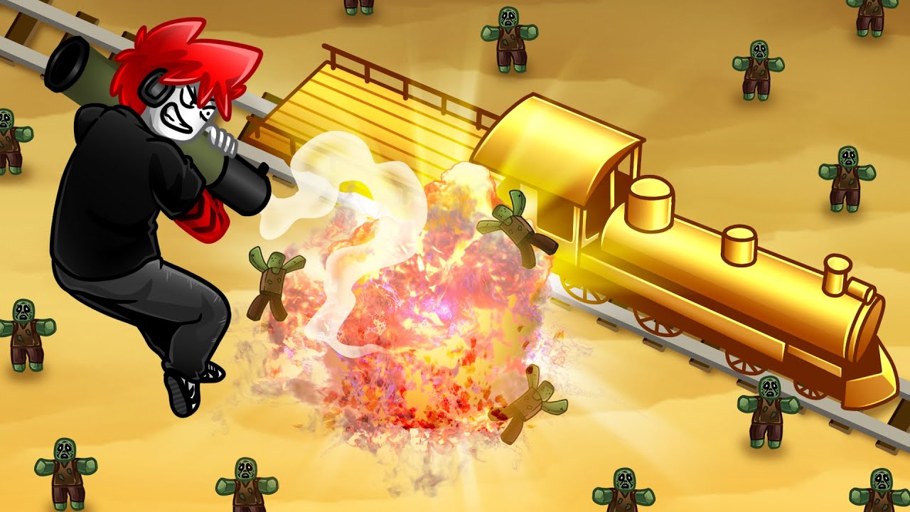 Roblox : Dead Rails Modded 😂 เกม Dead Rails แบบใส่สูตรโกง รถไฟทอง ...