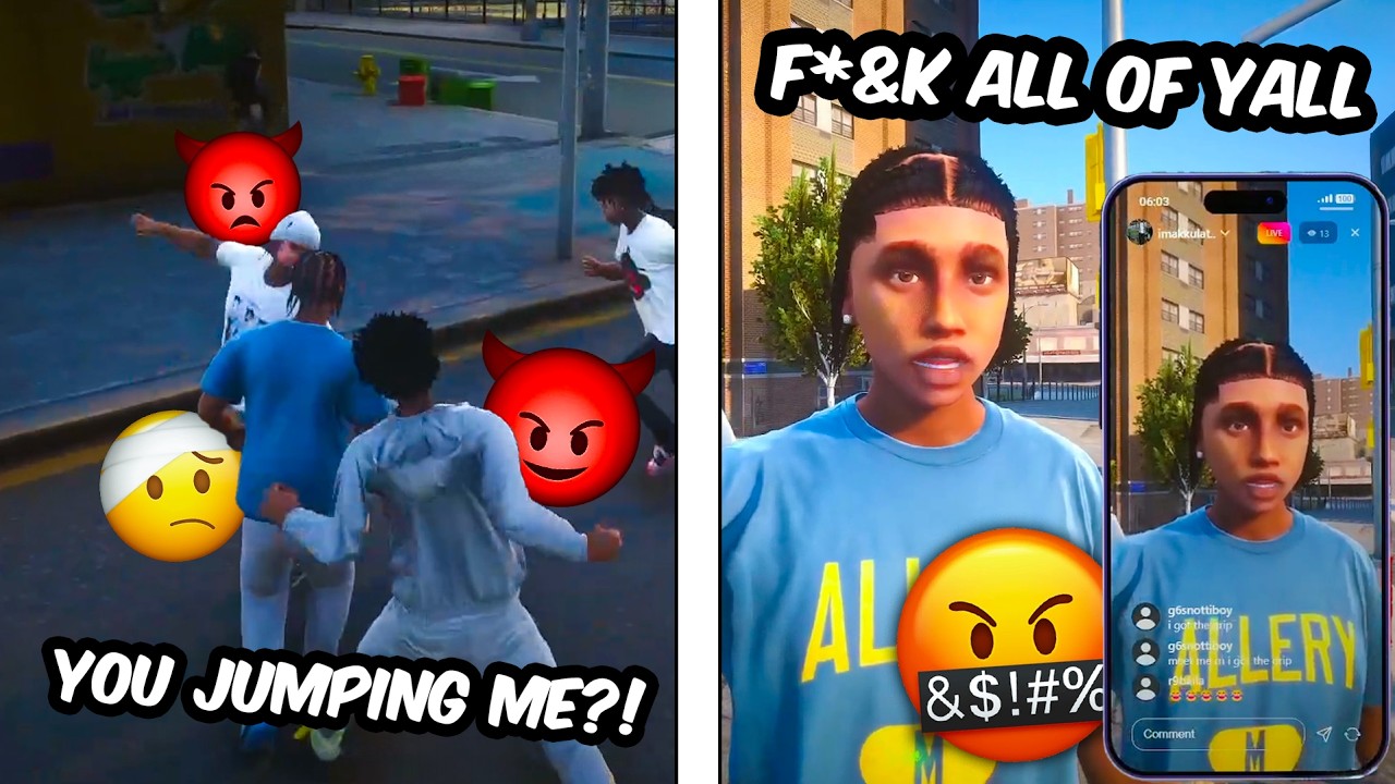 Jaystayup Getting Jumped And Crashes Out + Block Beef 🤬🤛👿 | GTA RP ...