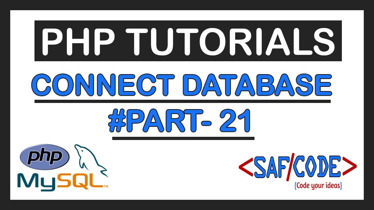 Php Tutorials Database Connection In Php Mysql Database Connect 1961