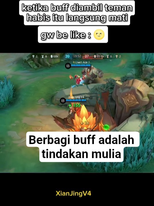 berbagi buff dengan teman feeder adalah tindakan mulia🌝 #shorts # ...