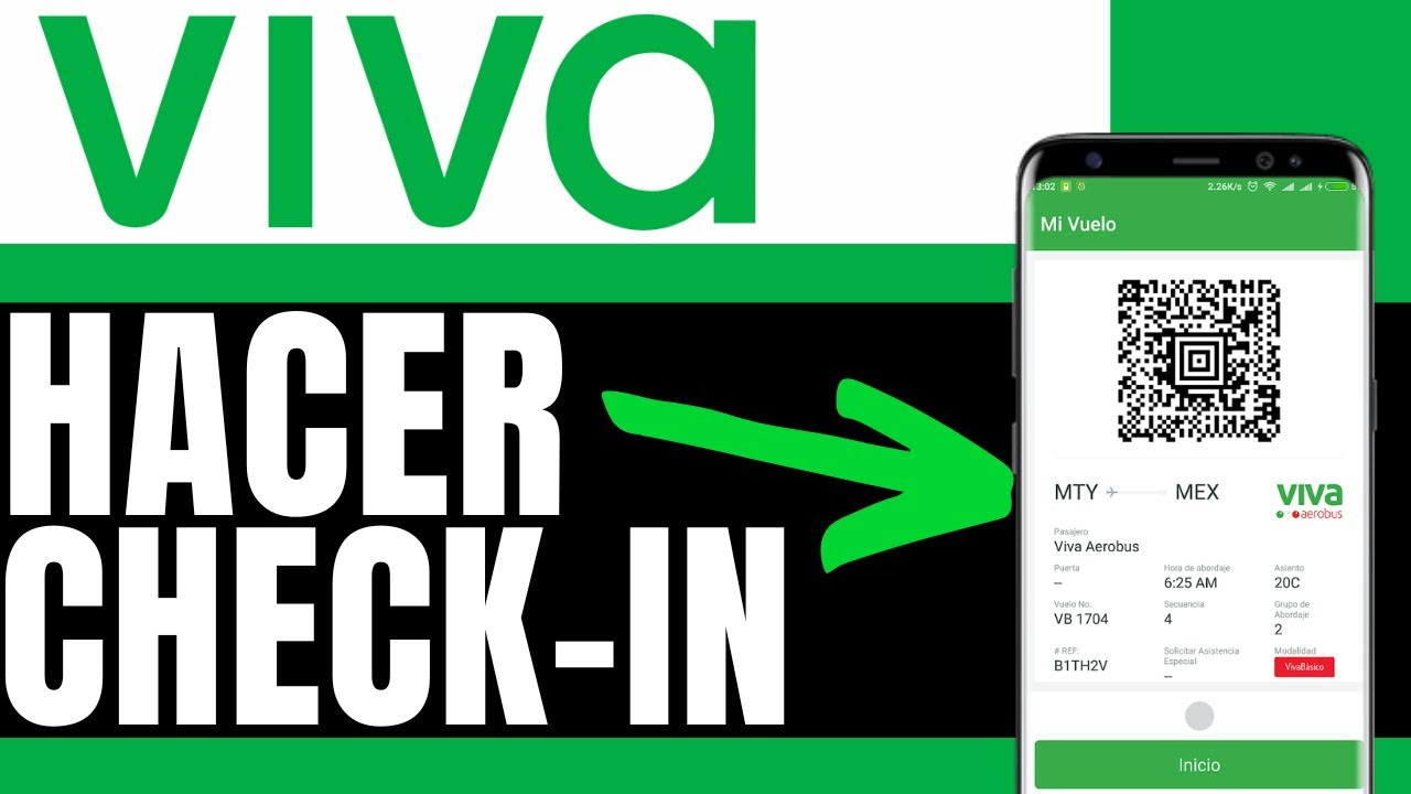 Como HACER El Check In En Viva Aerobus | (Guia Completa 2024) - YouTube