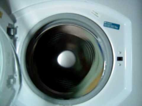hotpoint ultima wt960 washing machine - sudslock spin with door open ...