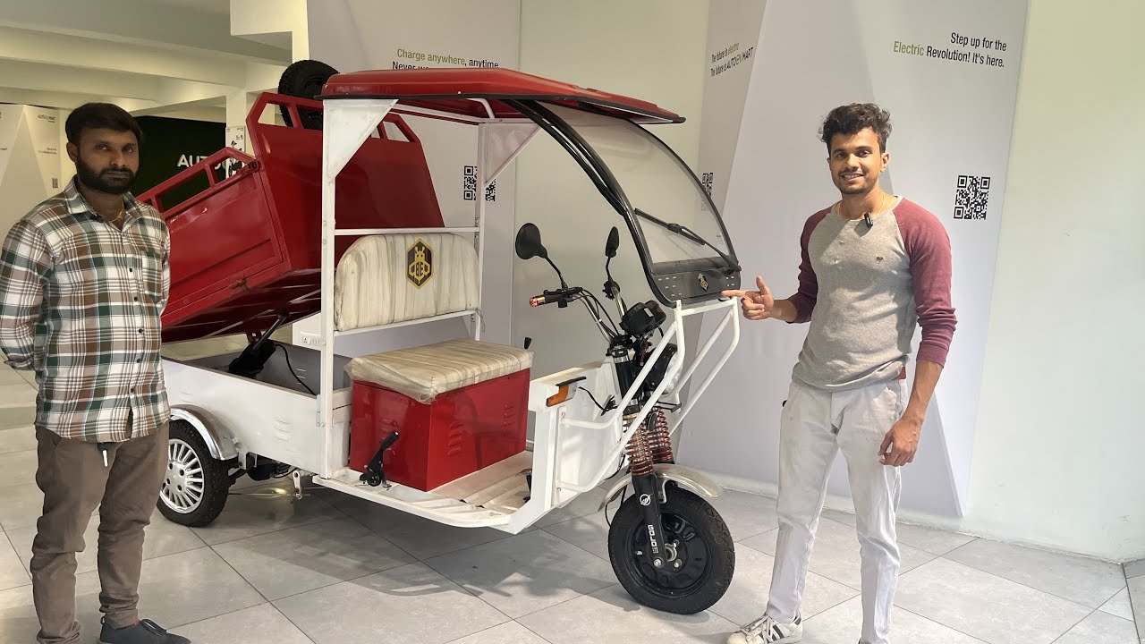 ಲೋಡ್ ವಾಹನ Electric Auto Rickshaw 50ps/Km 400Kg Load Balan Engineering ...