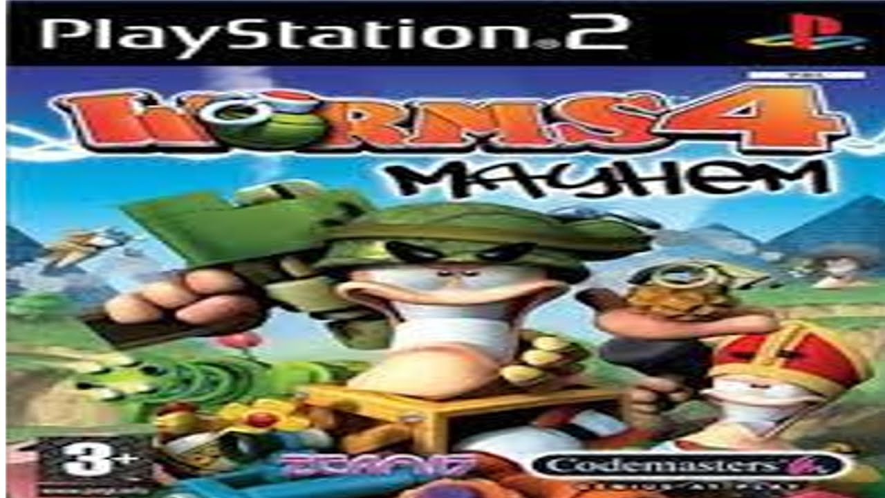 Worms 4: Mayhem Ps2 Gameplay - YouTube