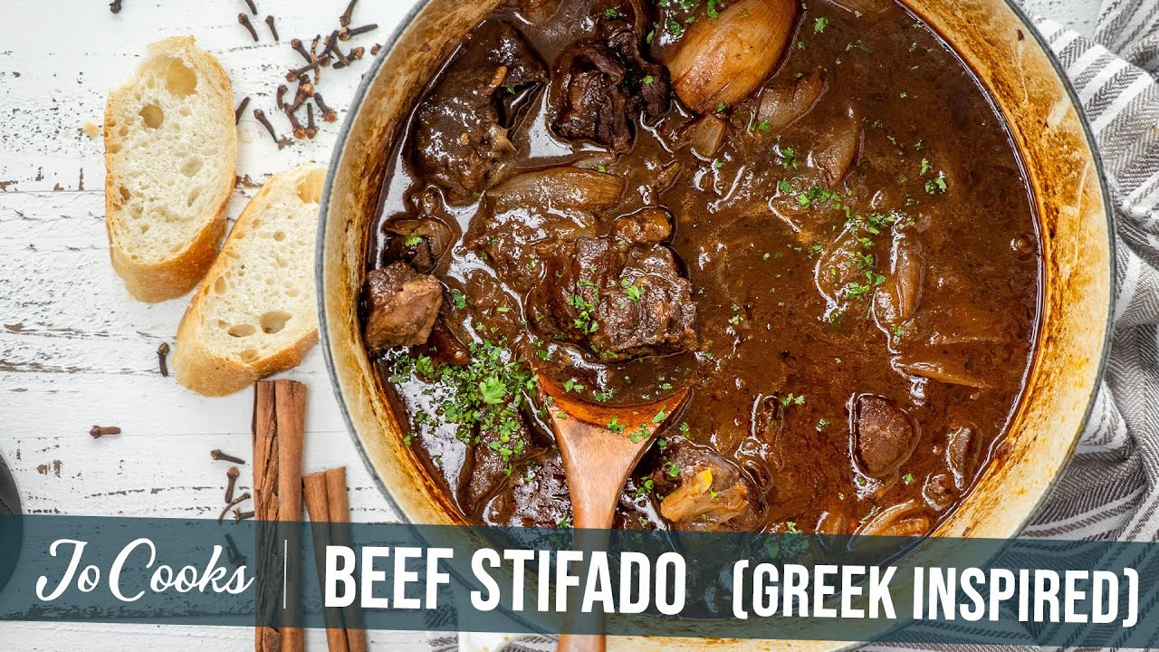 Greek Inspired Beef Stifado: A Flavorful Slow-Cooked Delight - YouTube
