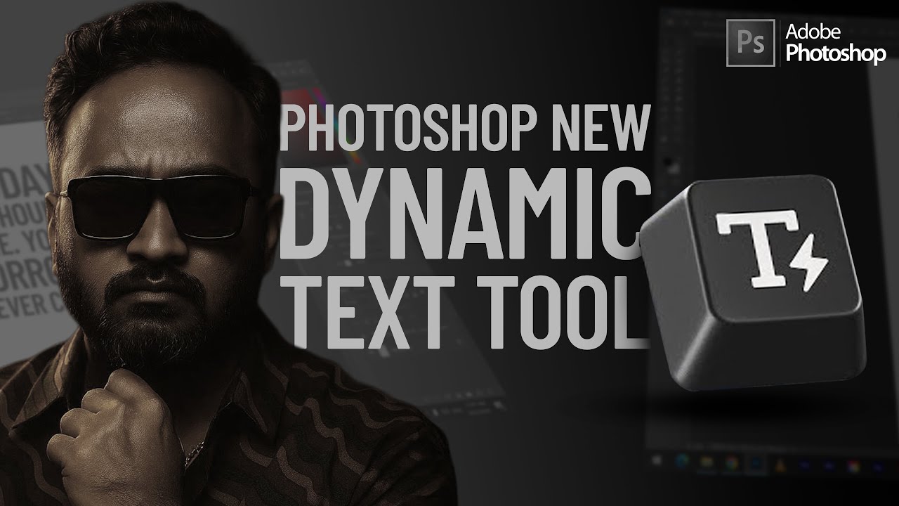 Photoshop's NEW Dynamic Text! (🤯Game Changer!) - YouTube
