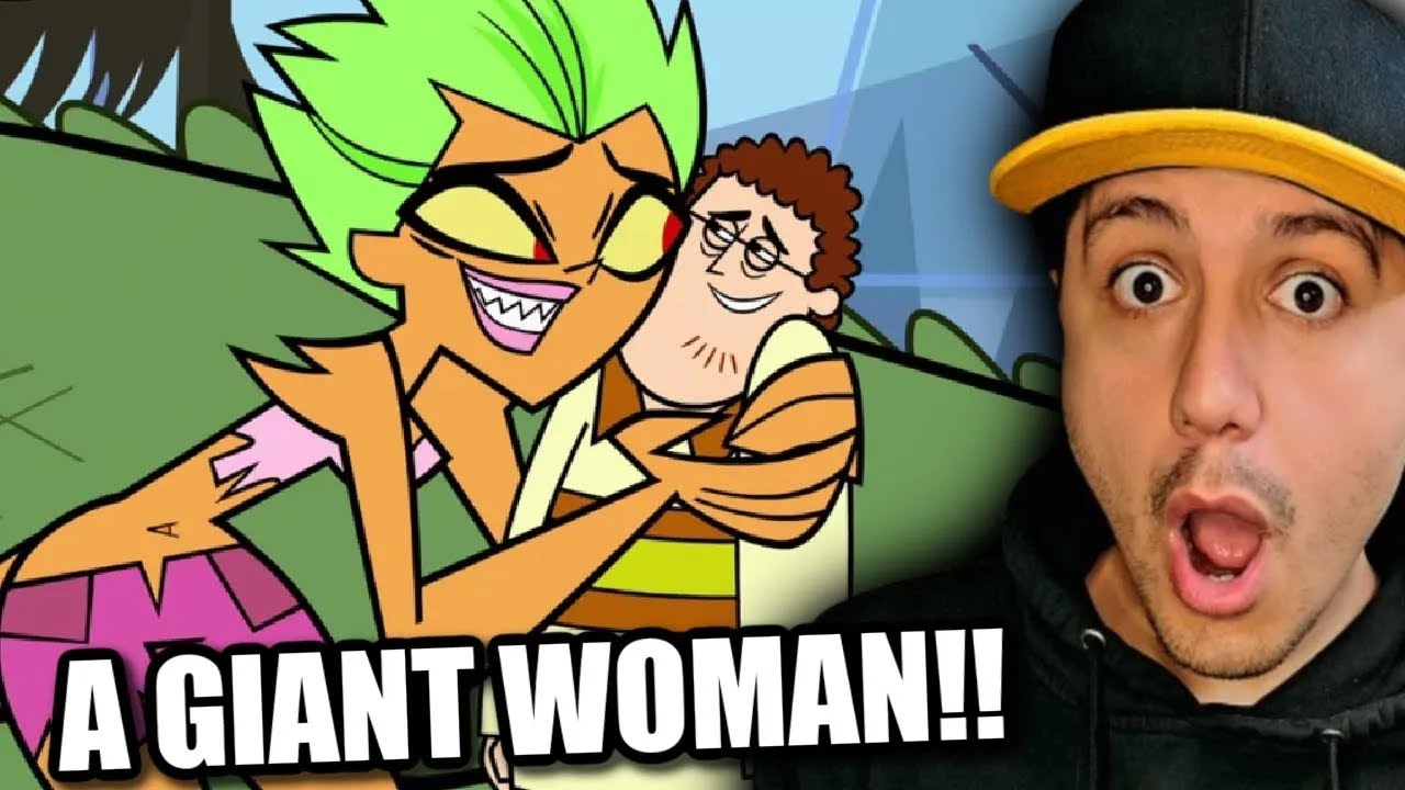 Total Drama Revenge Of The Island Ep 5-8 (REACTION) A GIANT MONSTER ...