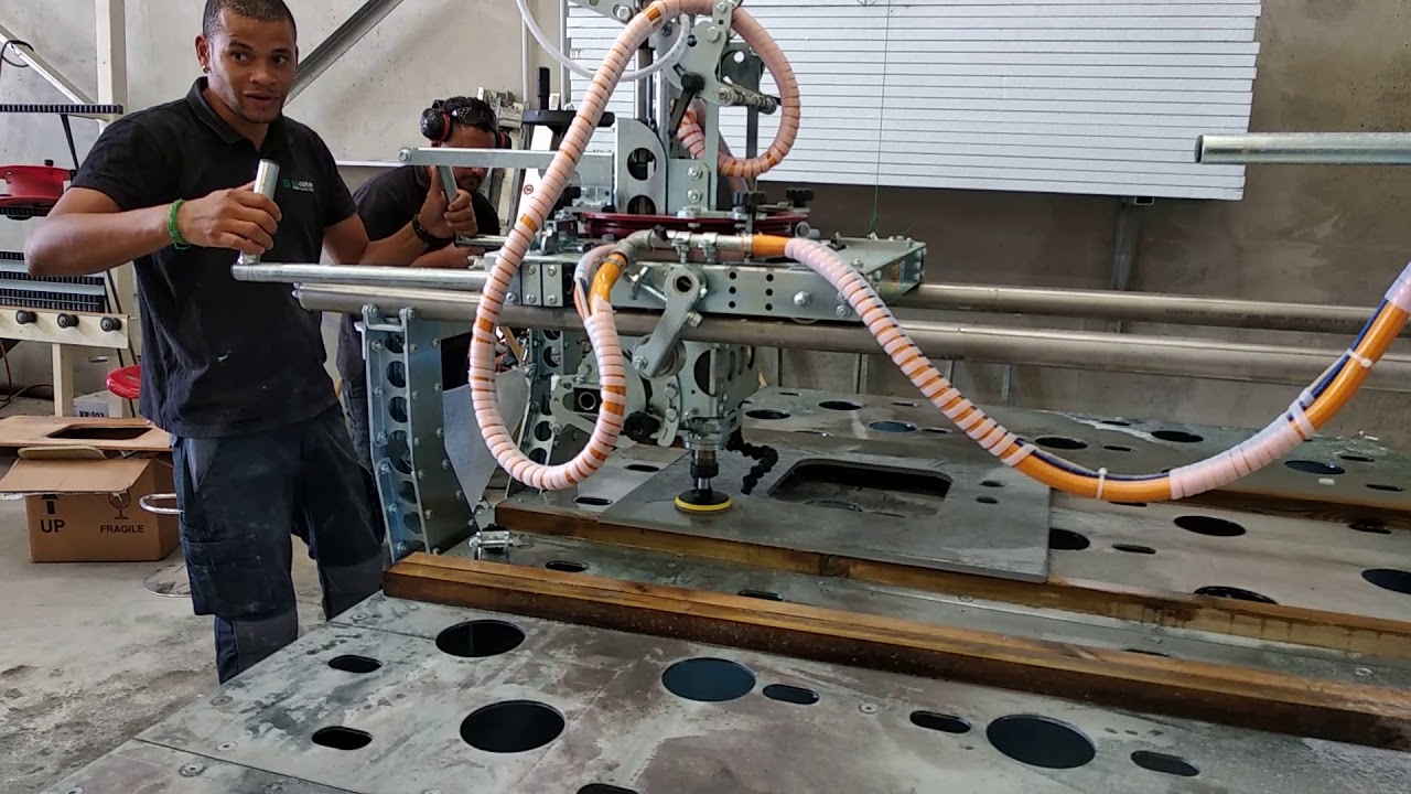 Kitchen top surface polishing - YouTube