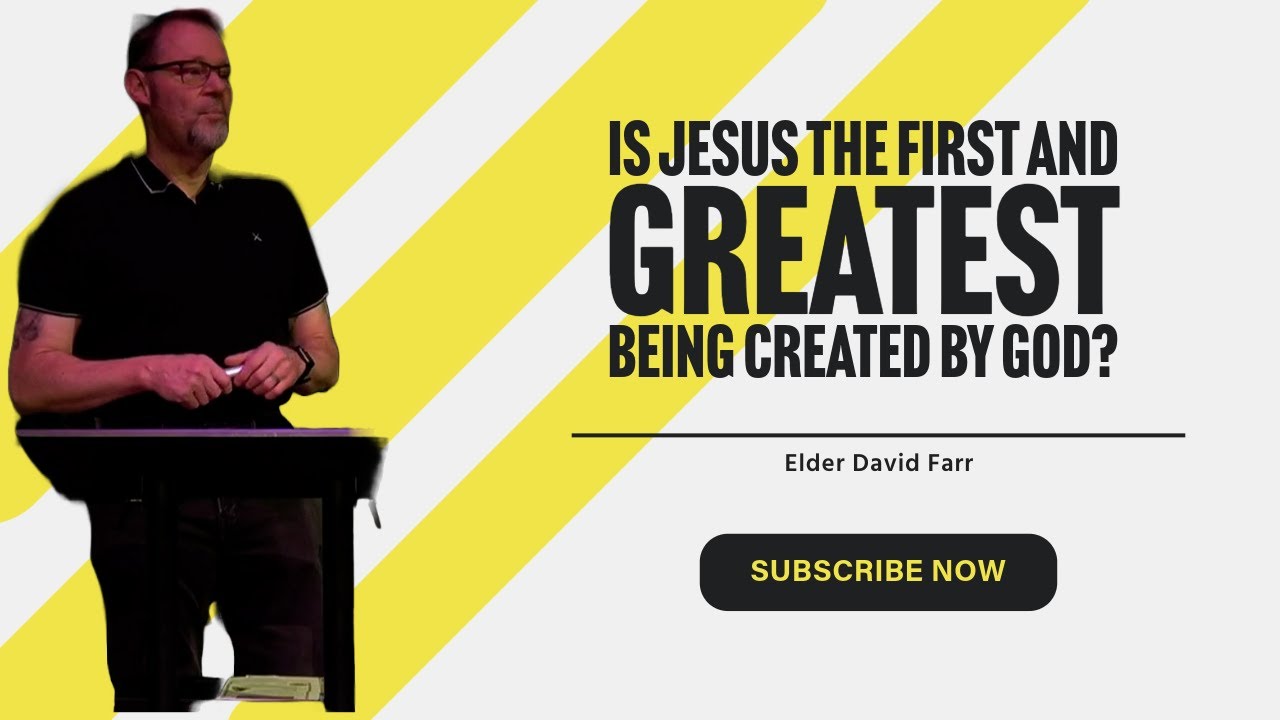 Sermon// Is Jesus First and Greatest Being Created by God? | June 18 ...
