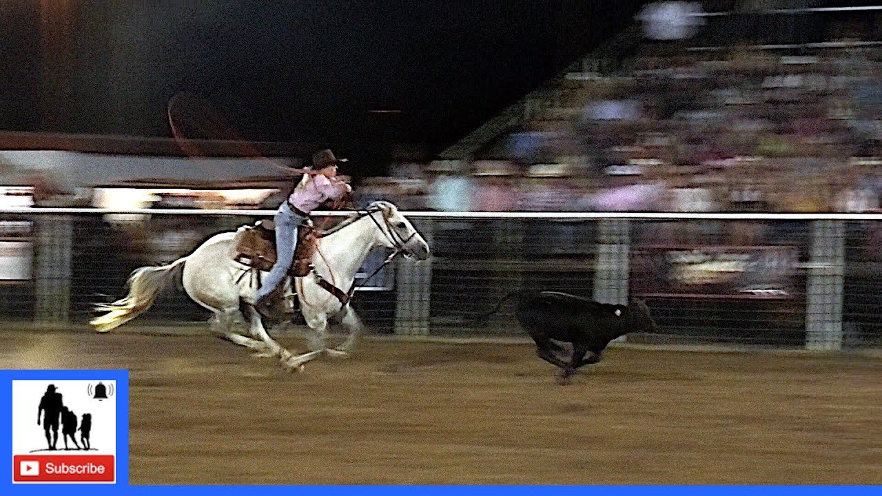 Breakaway Roping - 2021 White Deer Rodeo | Saturday - YouTube