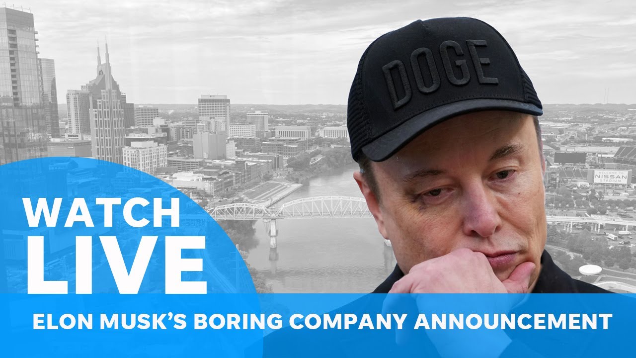 Nashville leaders to announce Elon Musk's airport tunnel