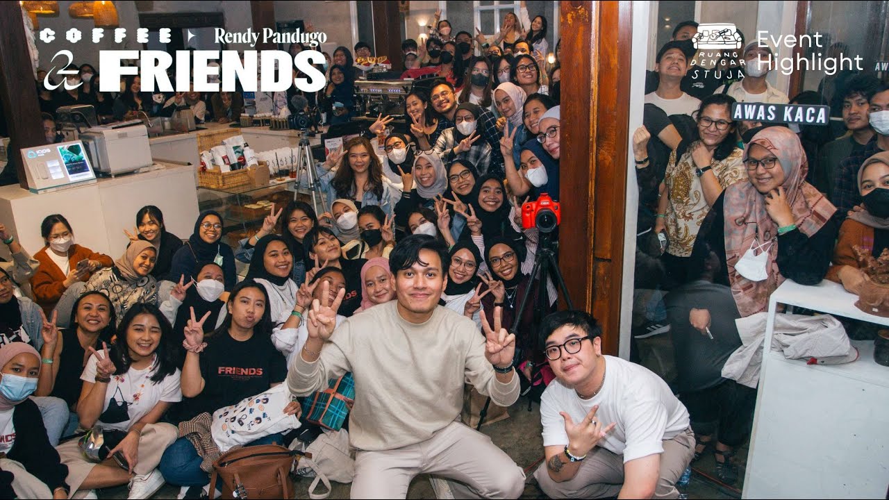 Coffee & FRIENDS with Rendy Pandugo at Stuja Coffe Cipete - YouTube