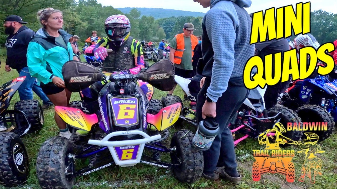 Baldwin Trail Riders NYOA 2024 - Round 8 | Mini Quads - YouTube