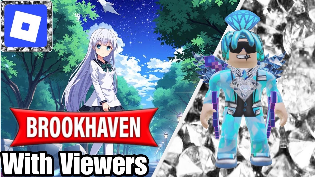 PLAYING BROOKHAVEN WITH VIEWERS | ROBLOX LIVE (9/24/25) - YouTube