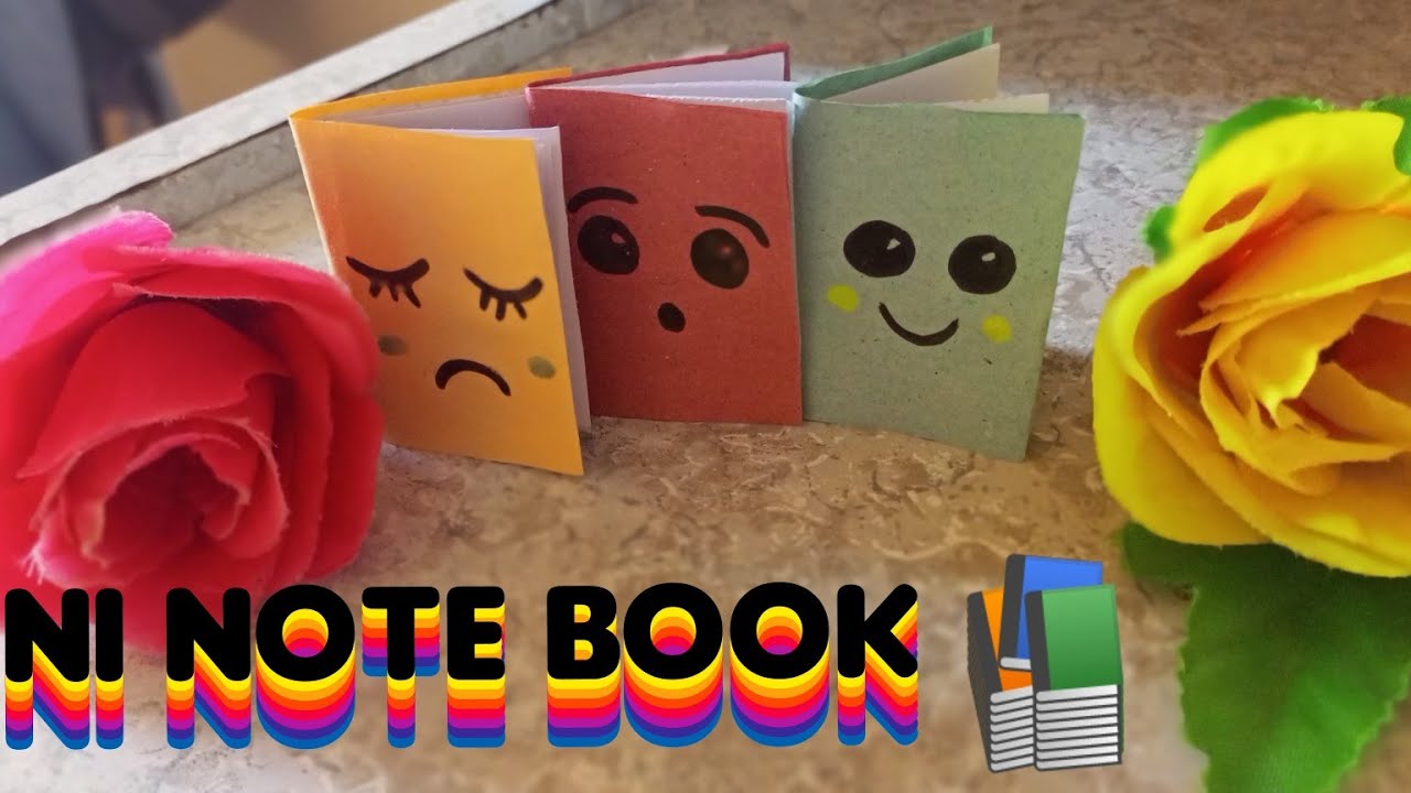 Mini note book/kewai mini note book / How to make mini note book # ...