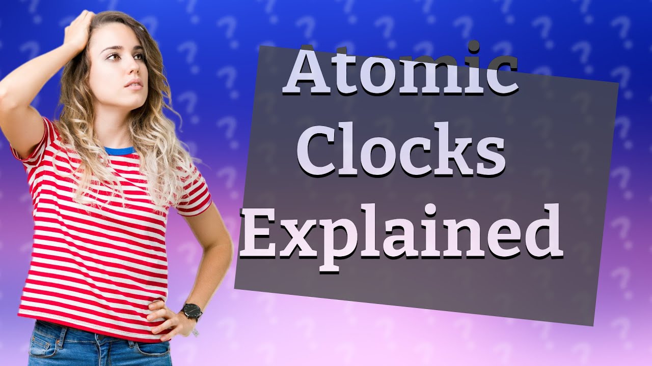 What is the physics behind atomic clocks? - YouTube