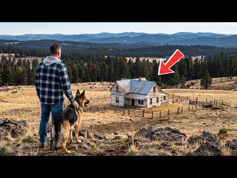 At 67, a Homeless Veteran Inherited a House — His German Shepherd Found What Came With the Land